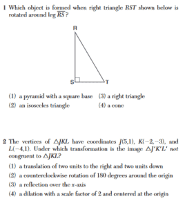Geometry Regents Information and FAQs at Caddell Prep